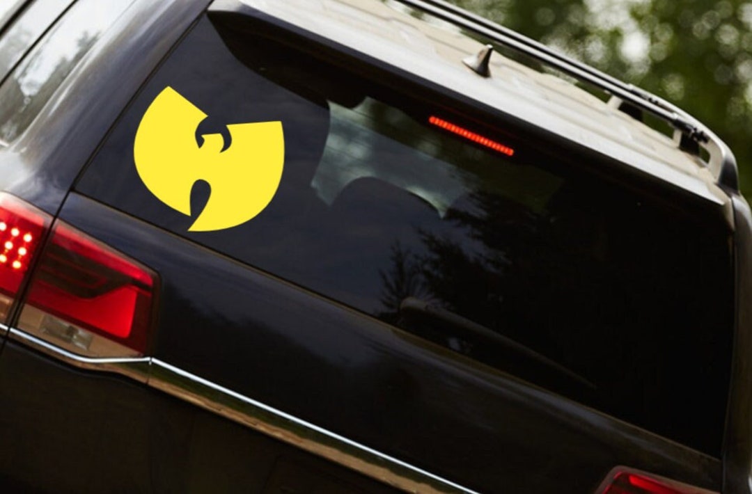 Wu-tang Clan Wu W Vinyl Decal / Car Window Sticker / Bumper Sticker - Etsy