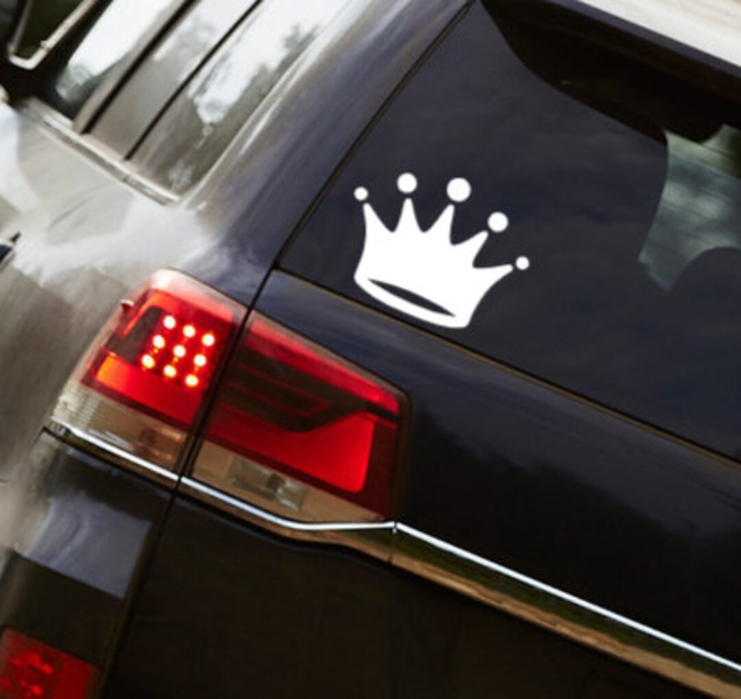 Crown Vinyl Decal / Car Window Sticker / Bumper Sticker / Tumber ...