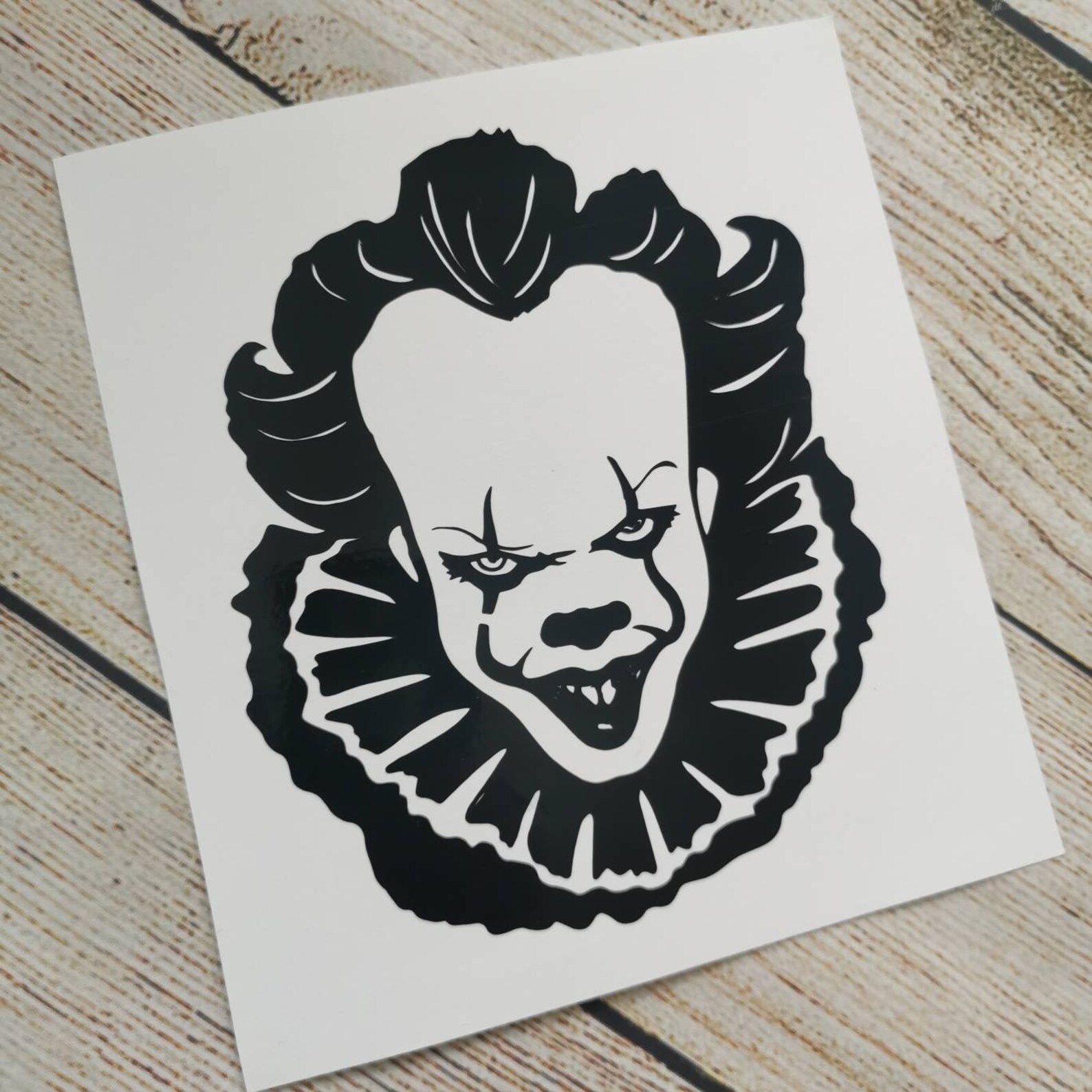 Pennywise Sticker / IT Decal /Window Sticker / Bumper Sticker | Etsy