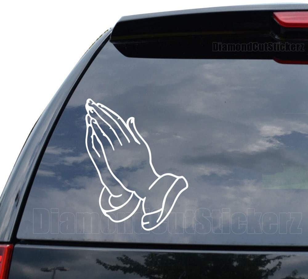 Praying Hands Christian Decal Sticker Car Truck Motorcycle - Etsy