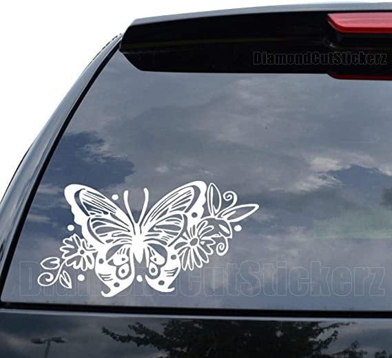 Butterfly Tribal Art Insect Wings Decal Sticker Car Truck Motorcycle ...