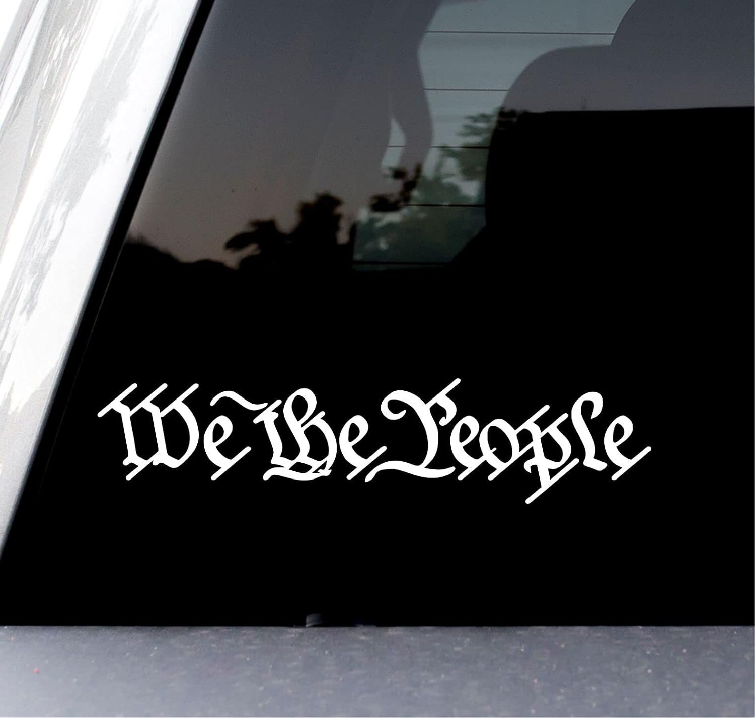 We the People Vinyl Car Decal Sticker Constitution Cars Trucks Vans ...