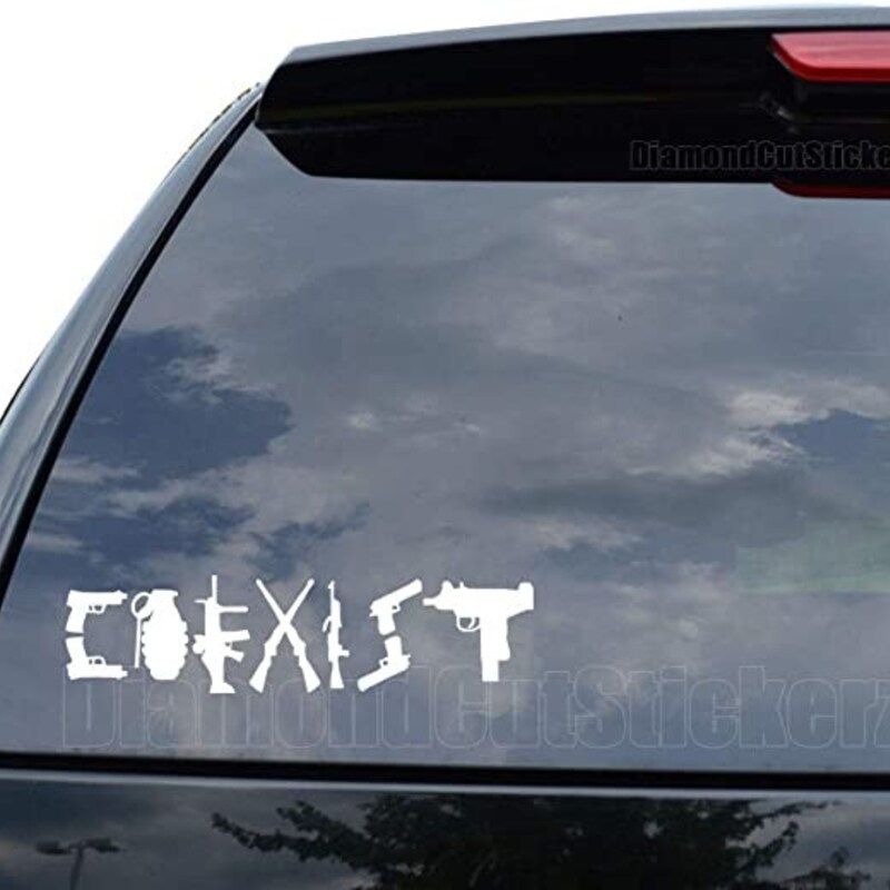 Coexist Sticker - Etsy