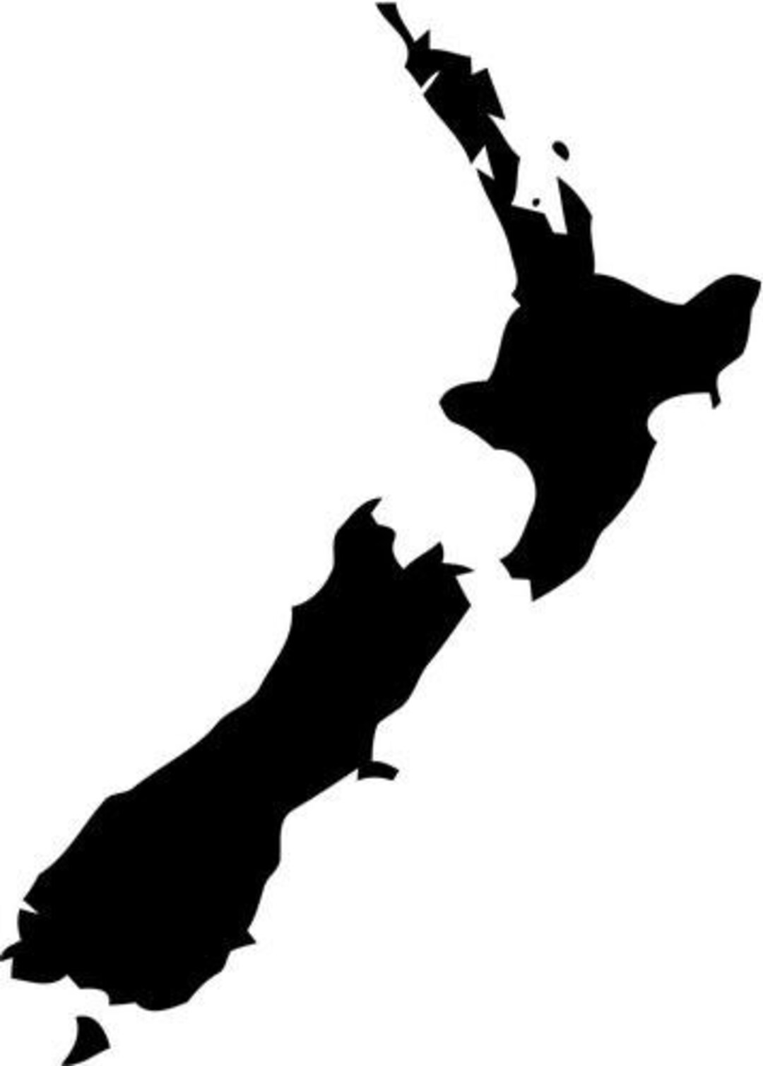 Location_new_zealand_country_map Car Truck Window Bumper Vinyl Graphic ...