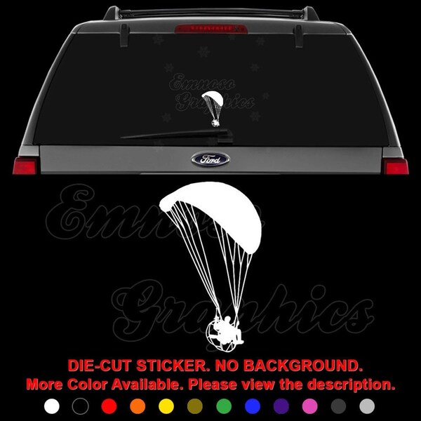 Paragliding Bumper Sticker - Etsy