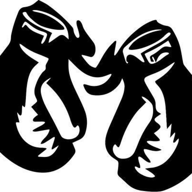 Boxing Gloves Decal - Etsy