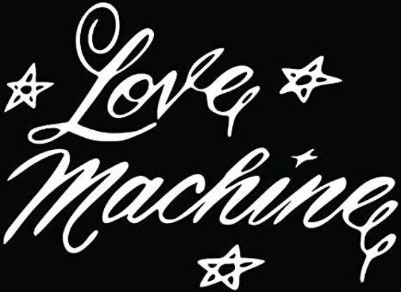 Love Machine Cheek Chong Car Truck Window Bumper Vinyl Graphic - Etsy