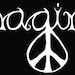 Imagine Peace Sign Car Truck Window Bumper Vinyl Graphic Decal Sticker ...