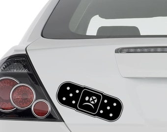 Bandage Car Dent Funny Decals Ouch Vinyl Sticker for Vehicle - Etsy