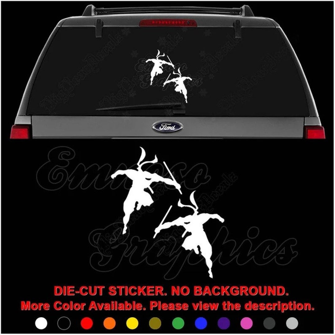 Ninjas Warrior Japanese Deadly Assassins Decal Sticker for Car, Truck ...