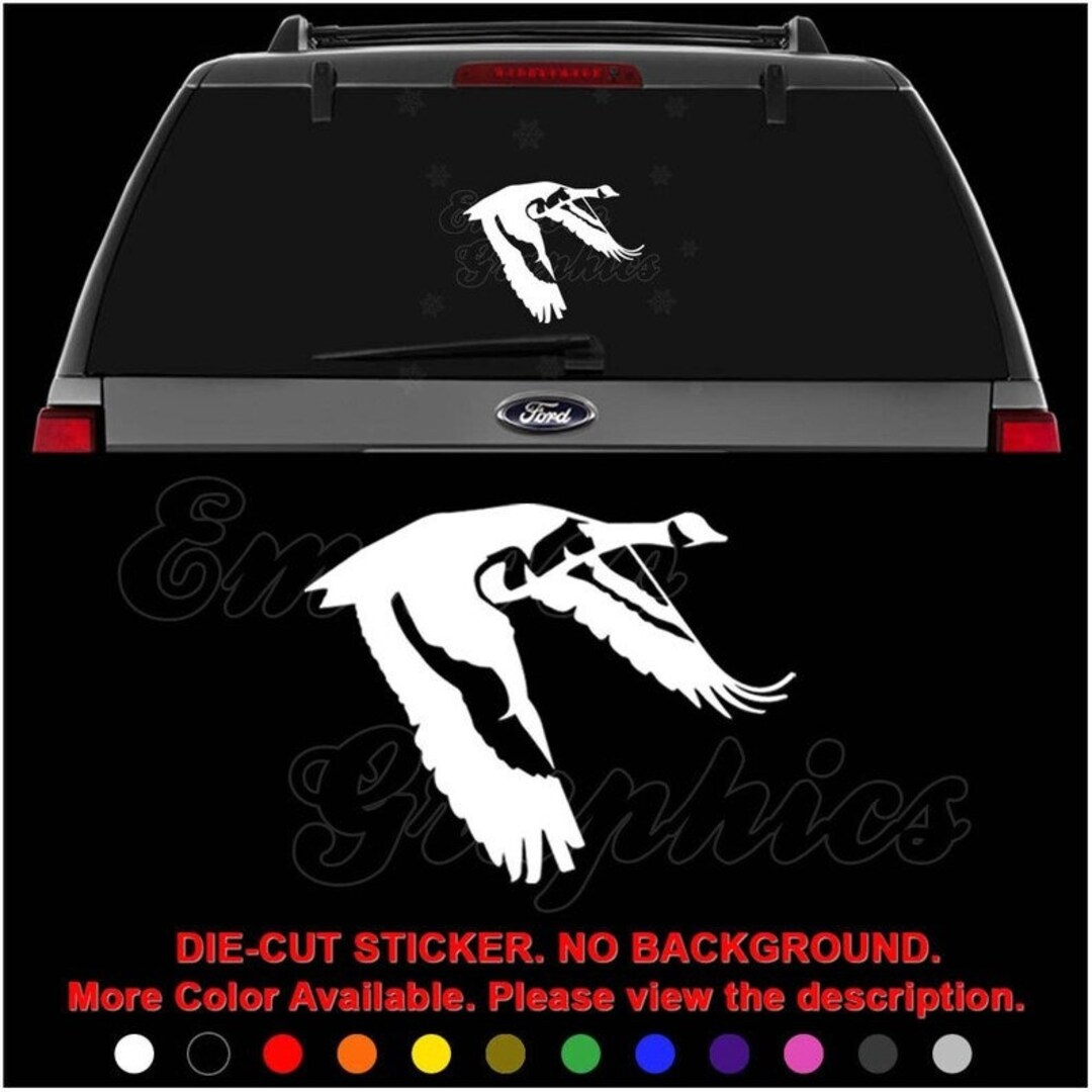 Canada Goose Bird Hunting Decal Sticker for Car, Truck, Motorcycle ...