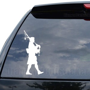 Bagpipe Scottish Piper Music Decal Sticker Car Truck - Etsy