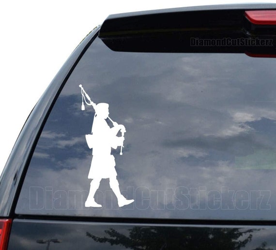 Bagpipe Scottish Piper Music Decal Sticker Car Truck - Etsy