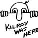 Kilroy Was Here Home Decor Car Truck Window Decal Sticker- 5" Inch ...
