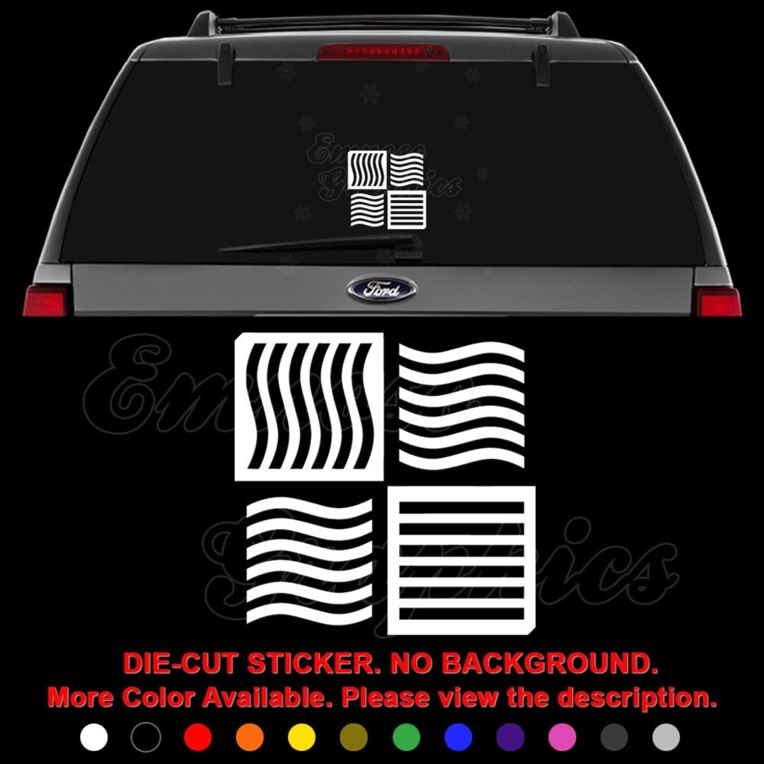 5th Element the Four Elements Decal Sticker for Car, Truck, Motorcycle ...