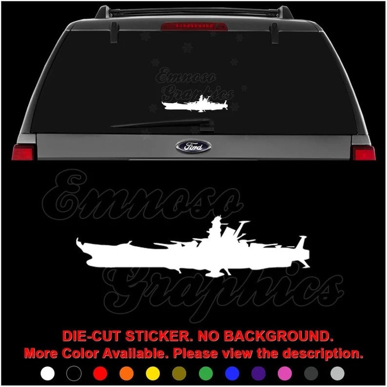 Japanese Yamato Battleship Decal Sticker for Car Truck - Etsy