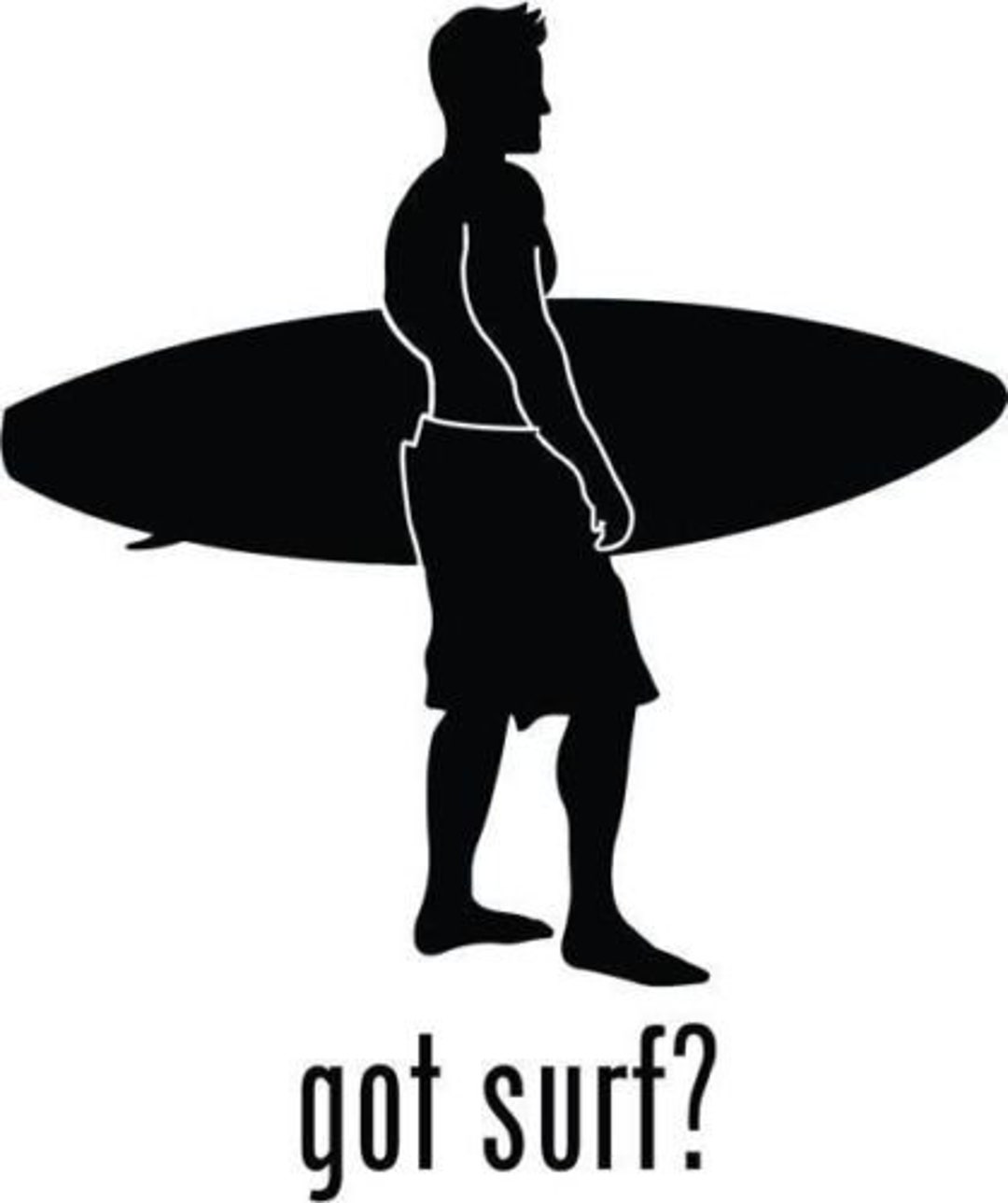 Got Surf Surfing Car Window Decor Vinyl Decal Sticker - Etsy