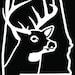 Alabama State Deer Buck Hunting Car Truck Window Bumper Vinyl Graphic ...