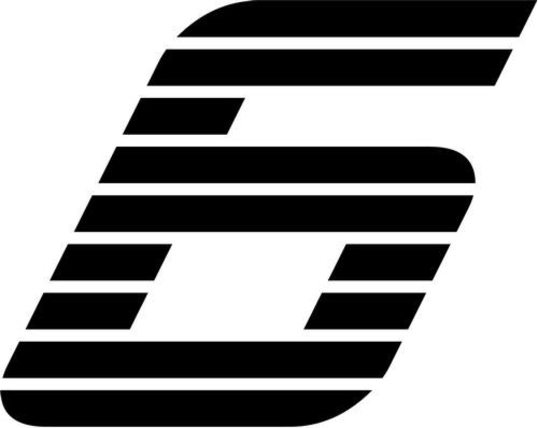 Racing Race Number 6 Six Cut Vinyl Decal Sticker for Go Kart Car Truck ...