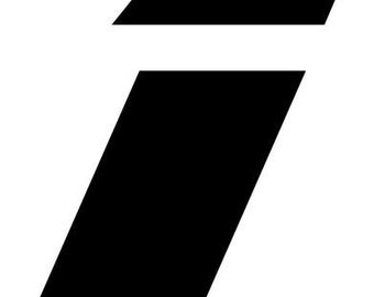 Number 1 Racing Decal - Etsy