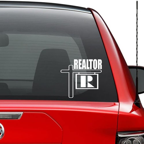 Realtor Real Estate Vinyl Decal Sticker Car Truck Vehicle - Etsy