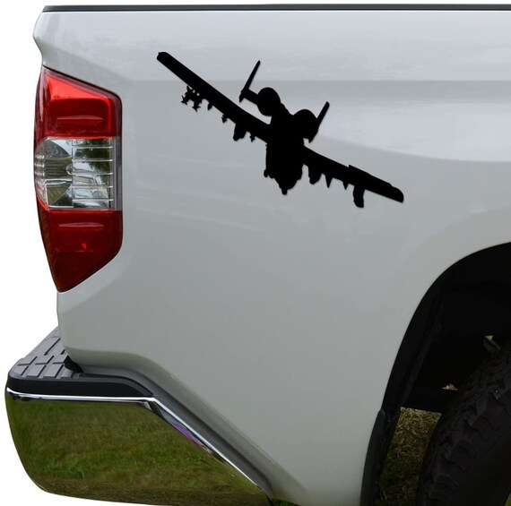 A-10 Thunderbolt Warthog USAF Plane Jet Die Cut Vinyl Decal - Etsy