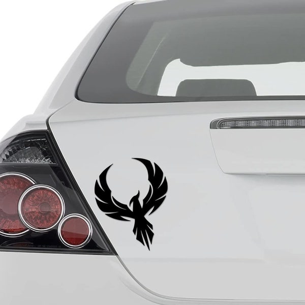 Phoenix Rising Car Decal - Etsy