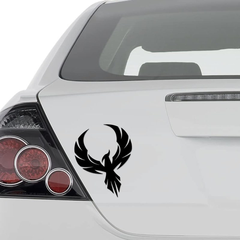 Phoenix Rising Car Decal - Etsy