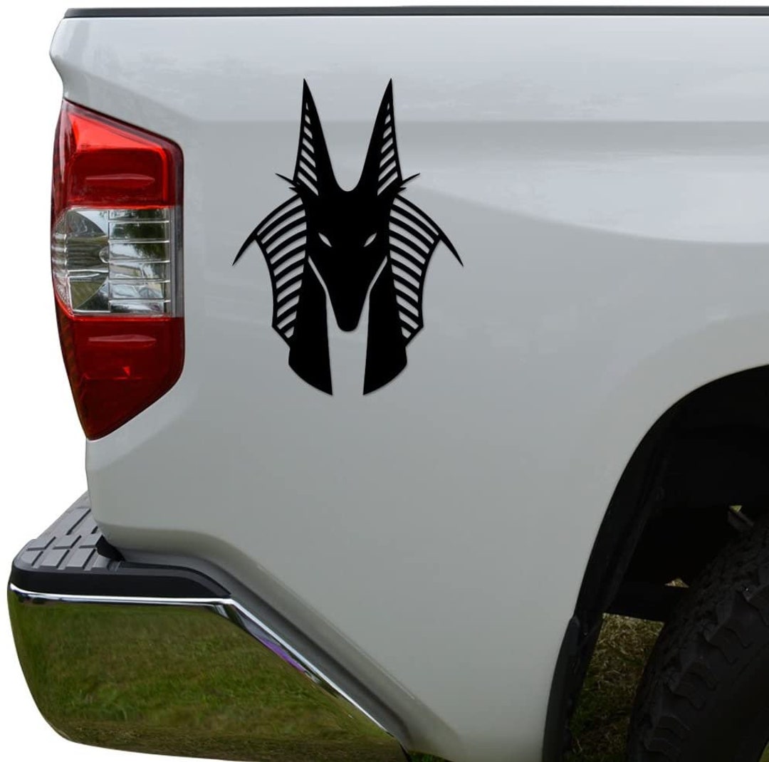 Anubis Egyptian God Die Cut Vinyl Decal Sticker for Car Truck ...