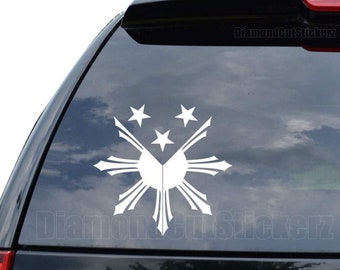 Decals & Skins Filipino Pinoy Pinay Stickers Filipino Flag Mickey Mouse ...