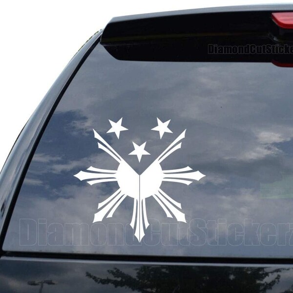 Philippines Flag Window Decal - Etsy