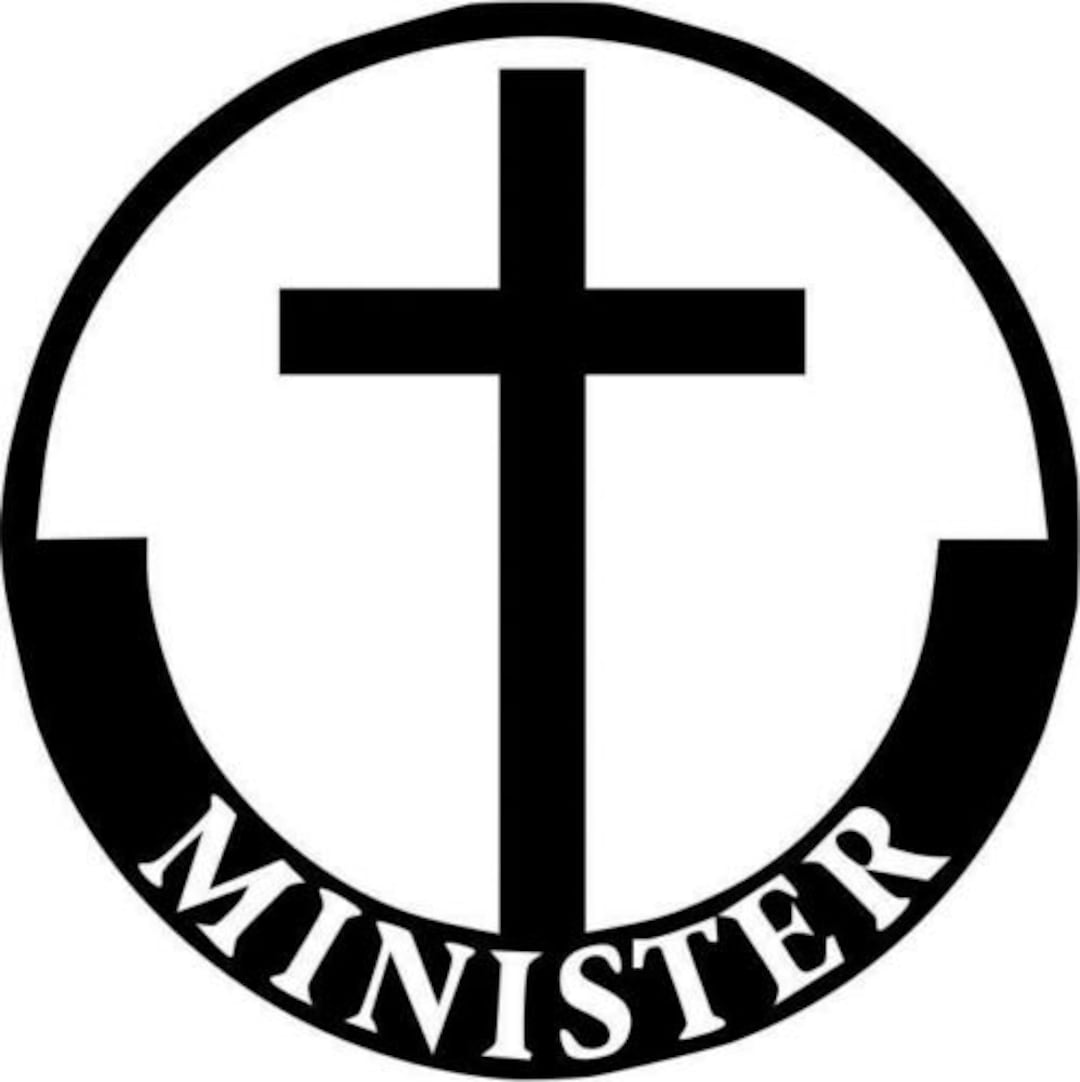 Minister Religion for Car Window Truck Bumper Vinyl Decal Sticker - Etsy