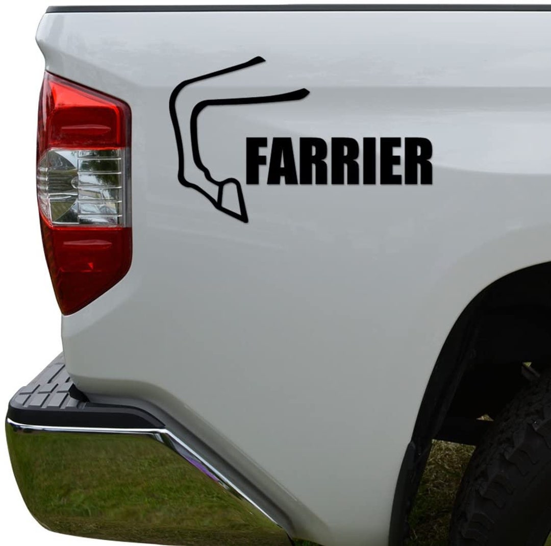 Farrier Horse Horseshoe Die Cut Vinyl Decal Sticker for Car Truck ...