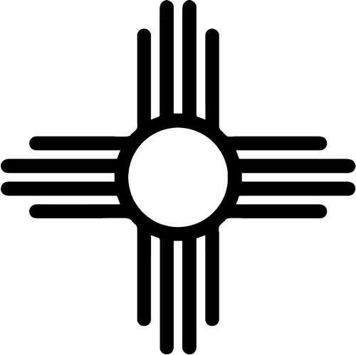 Zia Native American Sun Car Window Vinyl Decal Sticker - Etsy