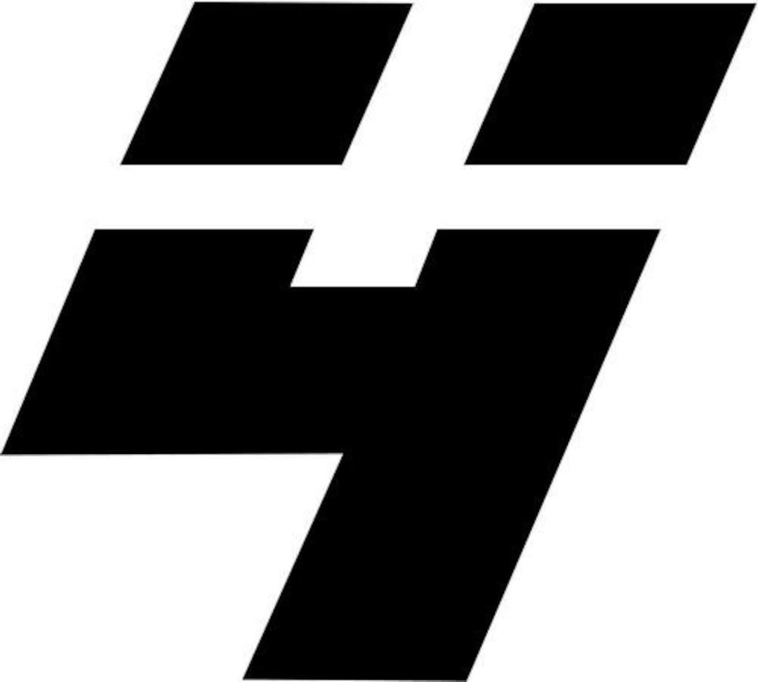 Racing Race Number 4 Four Die Cut Vinyl Decal Sticker for Go Kart Car ...