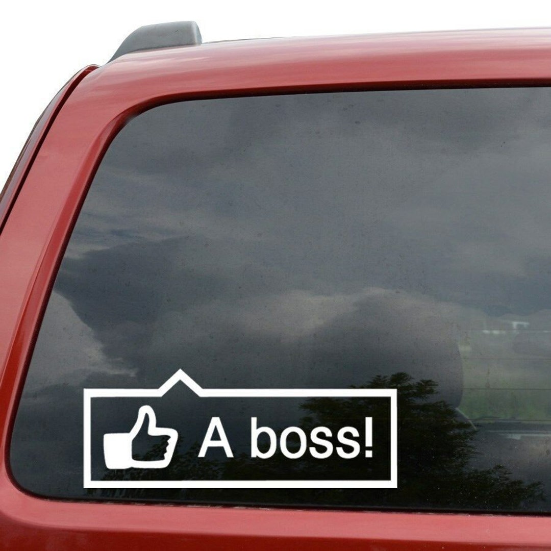 Like A Boss JDM Vinyl Decal Sticker Car Window Truck Decor - Etsy