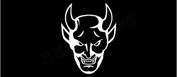 Devil Horns Satan Gothic Car Truck Window Bumper Vinyl Graphic | Etsy