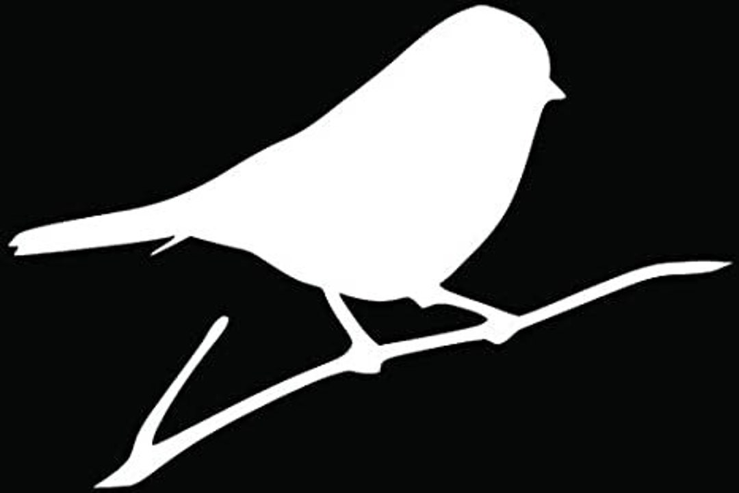 Finch Songbird Bird Car Truck Window Bumper Vinyl Graphic Decal Sticker ...