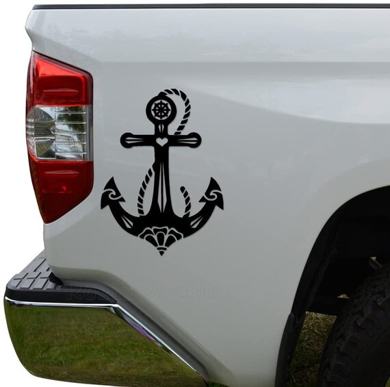 Anchor Sailor Boat Sailing Die Cut Vinyl Decal Sticker for Car - Etsy