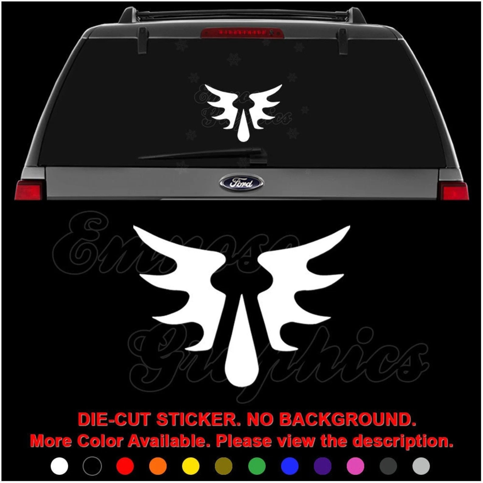 Blood Angel Wings Decal Sticker for Car Truck Motorcycle - Etsy