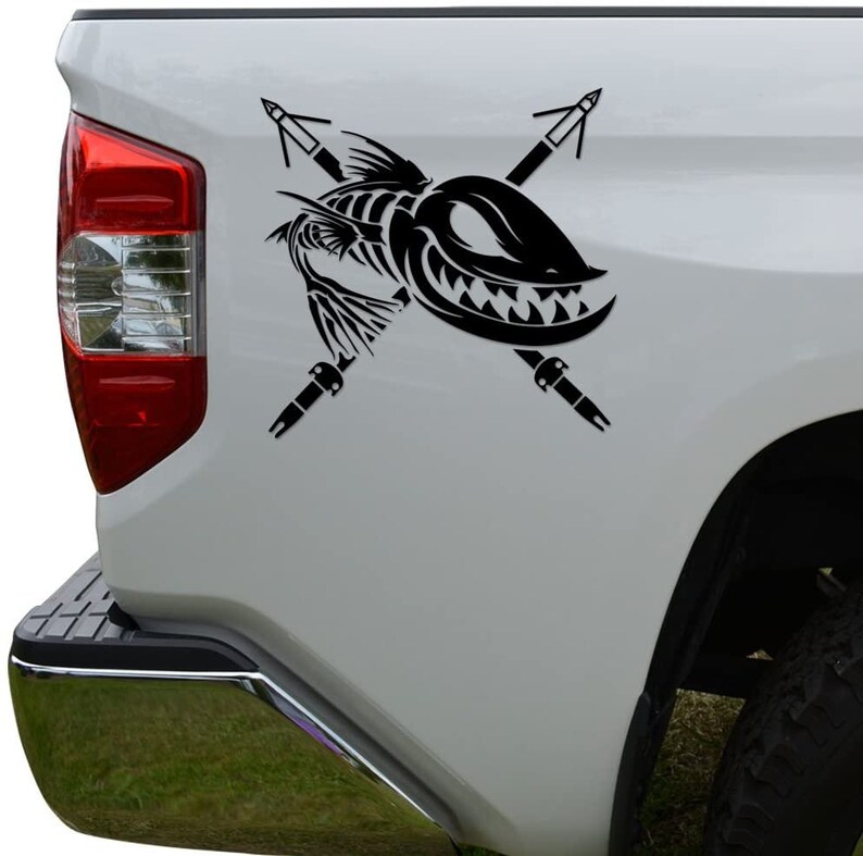 Bowfishing Spears Die Cut Vinyl Decal Sticker for Car Truck - Etsy