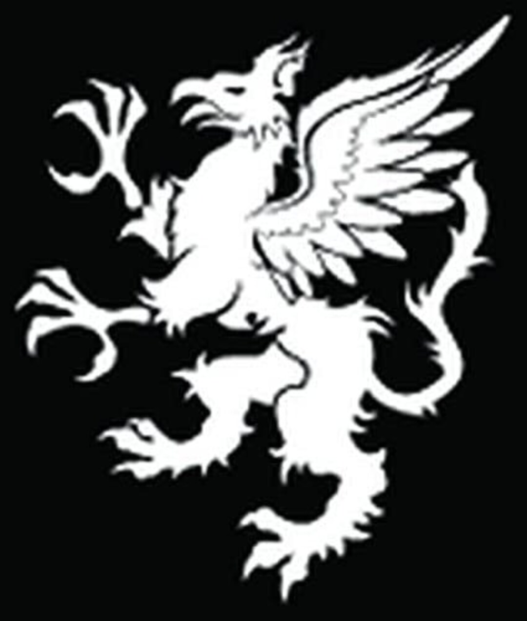 Heraldry Griffin Symbol Car Truck Window Bumper Vinyl Graphic Decal ...