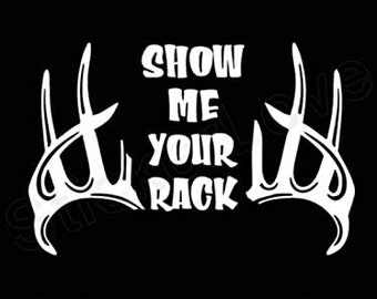 Show Me Your Rack Vinyl Decal - Etsy