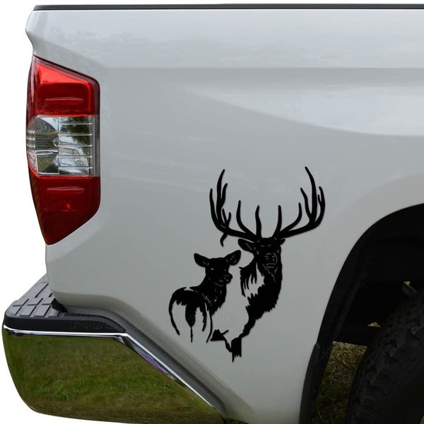 Elk Skull Decal - Etsy