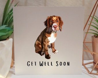 Spaniel Themed Card - Etsy