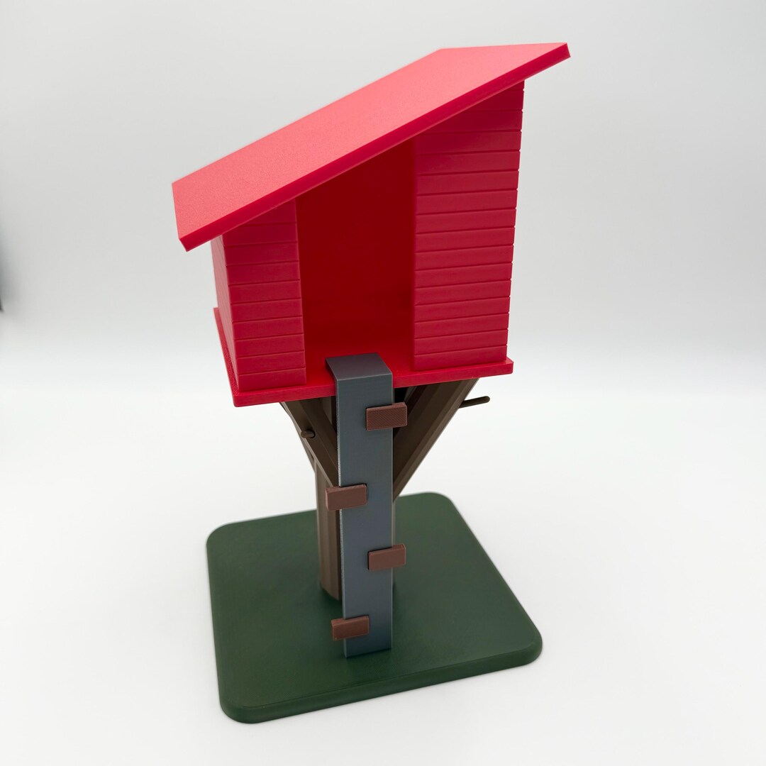3D Printed GTAG Tree House Display - Gorilla Sold Separately - Etsy