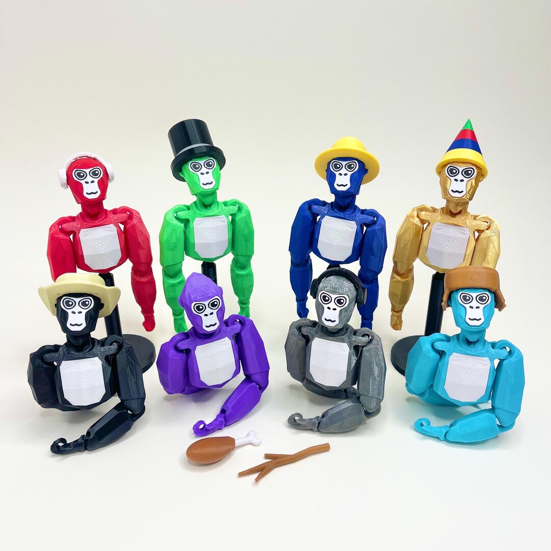 Gorilla Tag Fidget Articulating Toy 3D Printed CUSTOM - Etsy