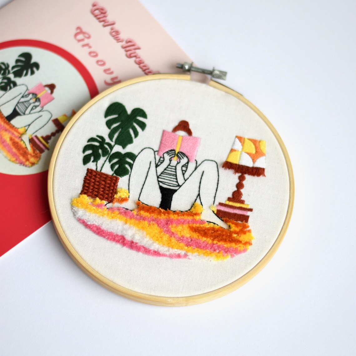 DIY Embroidery Kit 'groovy' Modern Embroidery Gift | Etsy