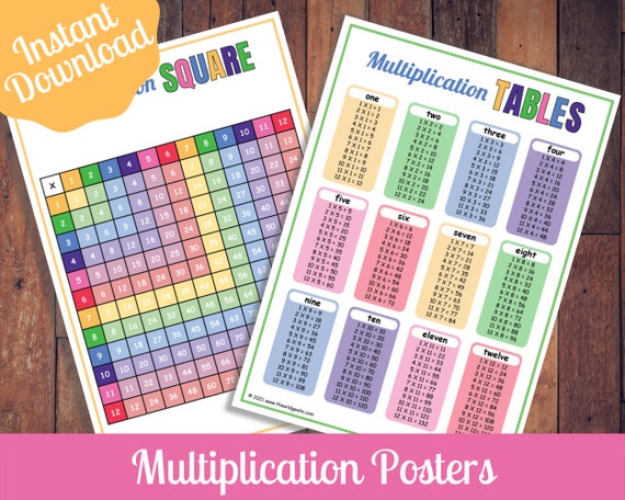 Math Multiplication Table Flashcards For Early Math, 53% OFF