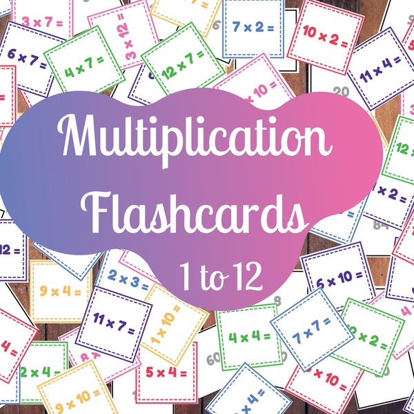 Flashcards - Etsy